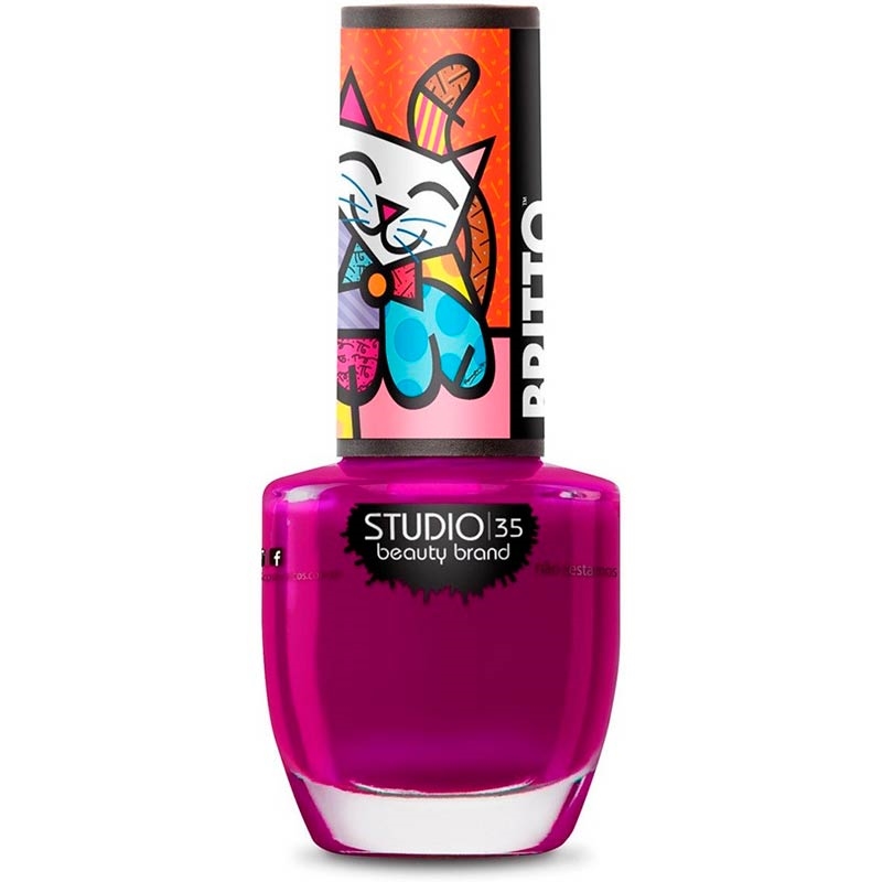 Esmalte Studio 35 Romero Britto #gatoquemia | Mais Vaidosa - Esmalte ...