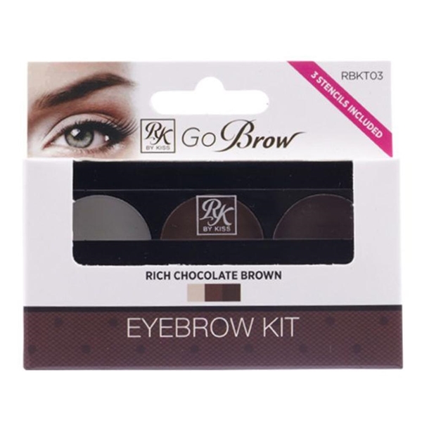 Kit para Sobrancelhas Go Brow Ruby Kisses 4g - Kit para Sobrancelhas Go Brow Chocolate Ruby ...