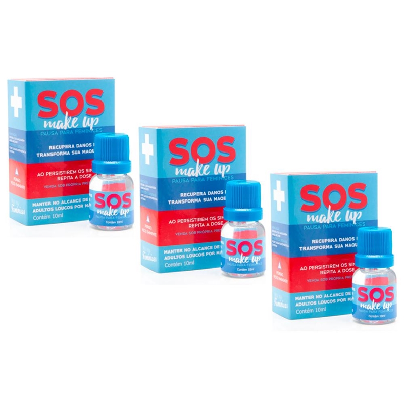 SOS Makeup Recuperador de Maquiagem Pausa para Feminices | Mais Vaidosa ...