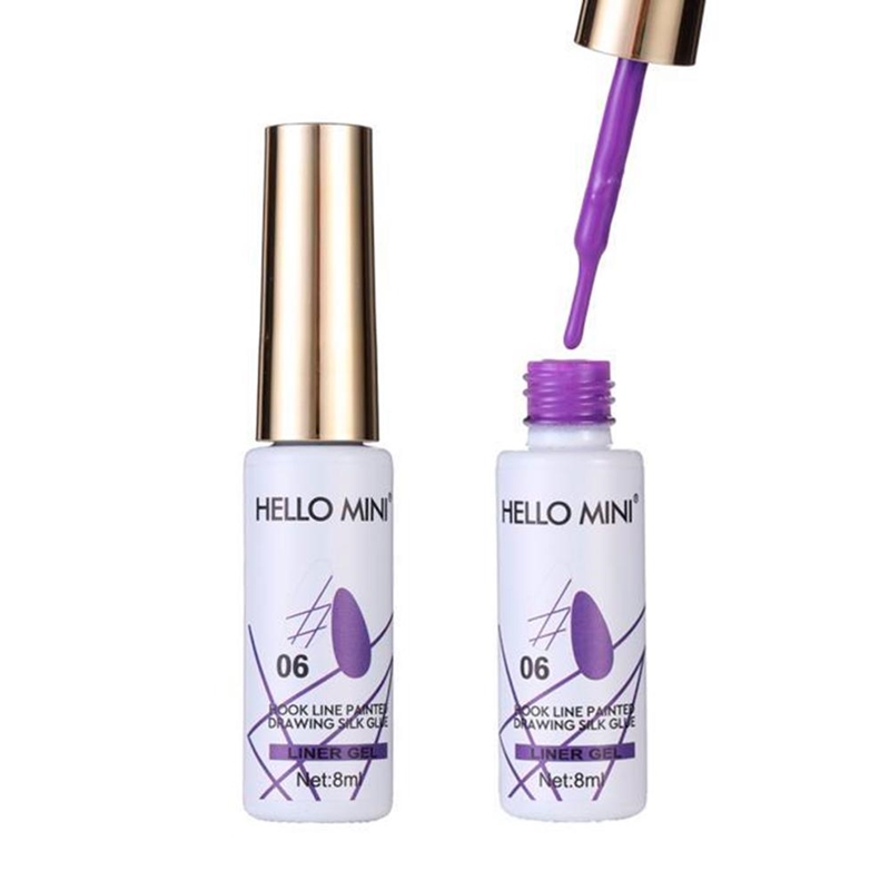 Esmalte em Gel Liner Hello Mini 8ml | Mais Vaidosa - Esmalte em Gel Liner Hello Mini 8ml - Hello ...