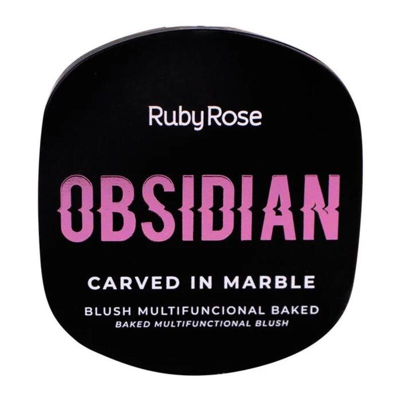 Blush Baked Obsidian Ruby Rose 10,5g | Mais Vaidosa - Blush Baked Pietá Obsidian Ruby Rose 10,5g ...