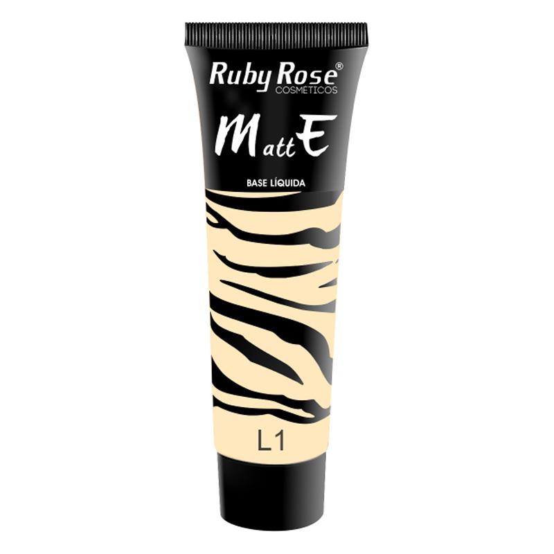 Base Matte Ruby Rose | Mais Vaidosa - Base Matte Ruby Rose 29 ml - Ruby ...
