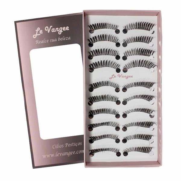 Caixa c/ 10 Pares de Cílios Postiços Le Vangee - J103 | Mais Vaidosa ...